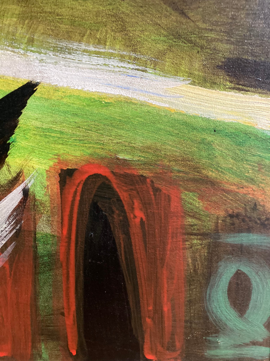 El Hadji Sy - Crépuscule à Kap Skring – PARIS AFRICA GALLERY