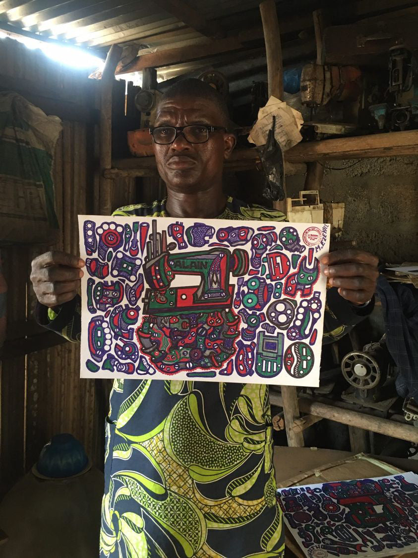 Ezekiel Messou - Alain – PARIS AFRICA GALLERY