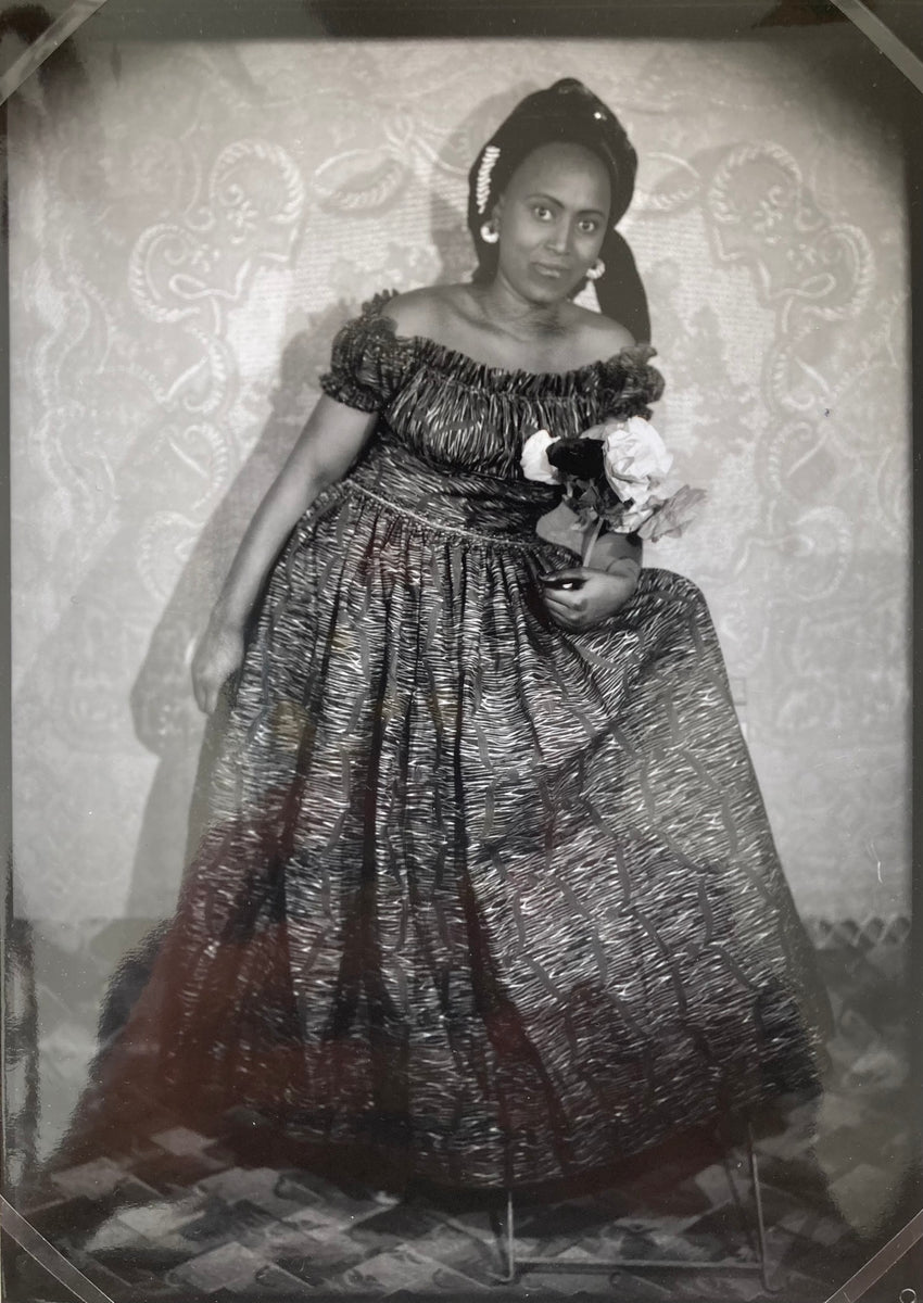 Seydou Keita - Young woman in a camisole influenced by Senegalese fash ...